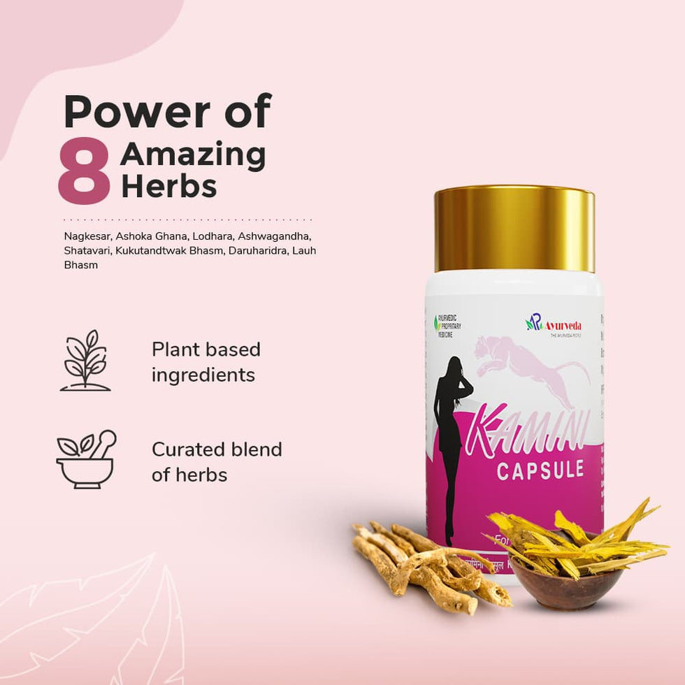 Kamini Capsule- Wellness Capsules For Female – arayurveda.com
